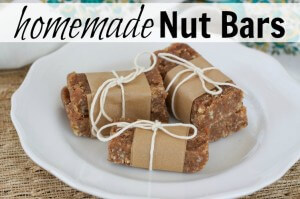 Homemade Nut Bars - Up and Alive
