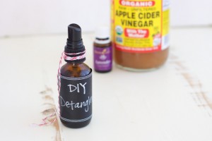 Natural Homemade Detangler (3 ingredients!) - Up and Alive