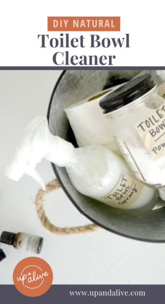 3 Natural Toilet Bowl Cleaners You can Make at Home - Up and Alive