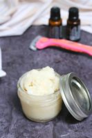 Easy DIY Shaving Butter - Up and Alive